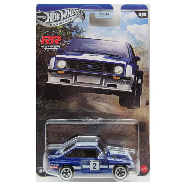 1/64 ホットウィール Hot Wheels Silver Series Rally Racers Ford Escort RS 2000 フォード エスコート ミニカー 在庫は実店舗と共有しておりますので ご注文いただいた時に品切れの場...
