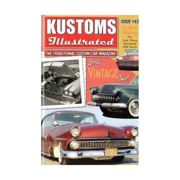 KUSTOMS Illustrated Issue #63 size14×22cm 洋書 US 在庫は実店舗と共有しておりますので ご注文いただいた時に品切れの場合がございます。万一、品切れの際はご容赦ください。