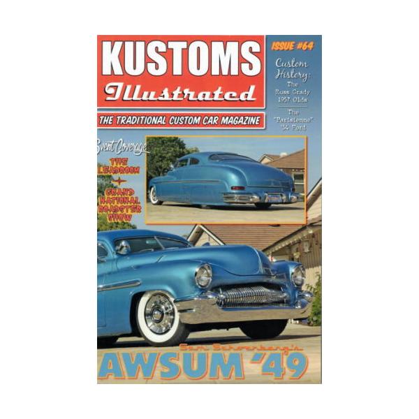 KUSTOMS Illustrated Issue #64 size14×22cm 洋書 US 在庫は実店舗と共有しておりますので ご注文いただいた時に品切れの場合がございます。万一、品切れの際はご容赦ください。