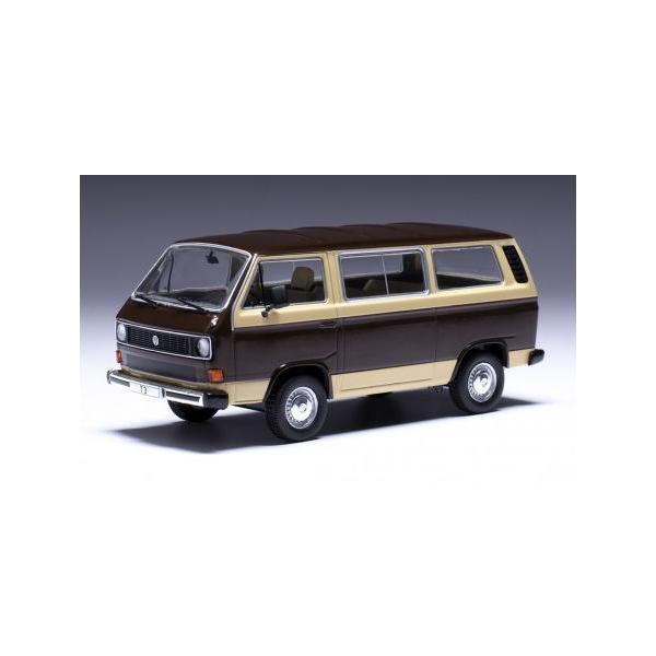 1/43scale イクソ IXO Volkswagen Type2 (T3) Caravelle ブラウン/ベージュ フォルクスワーゲン タイプ2 カラベル ミニカー 在庫は実店舗と共有しておりますので ご注文いただいた時に品切れの場合が...