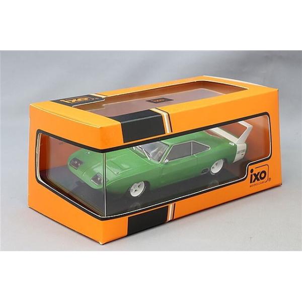 1/43scale イクソ IXO Dodge Charger Daytona 1969 グリーン ダッジ チャージャー デイトナ アメ車 ミニカー 在庫は実店舗と共有しておりますので ご注文いただいた時に品切れの場合がございます。万一、品...