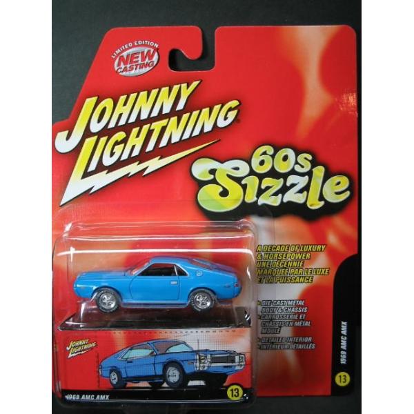 1/64scale ジョニーライトニング JOHNNYLIGHTNING 60S SIZZLE Release3 1969 AMC AMX 在庫は実店舗と共有しておりますのでご注文いただいた時に品切れの場合がございます。万一、品切れの際はご...