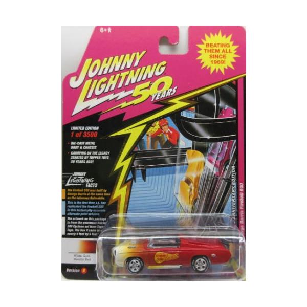 1/64 ジョニーライトニング JOHNNY LIGHTNING 50th ANNIVERSARY Edition George Barris Fireball 500 ジョージ バリス ミニカー アメ車 在庫は実店舗と共有しておりますので...