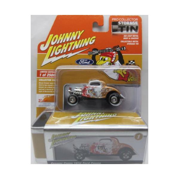 1/64scale ジョニーライトニング JOHNNYLIGHTNING STORAGE TIN Crower Cams 1934 Ford Coupe フォード クーペ アメ車 ミニカー 在庫は実店舗と共有しておりますのでご注文いただいた...
