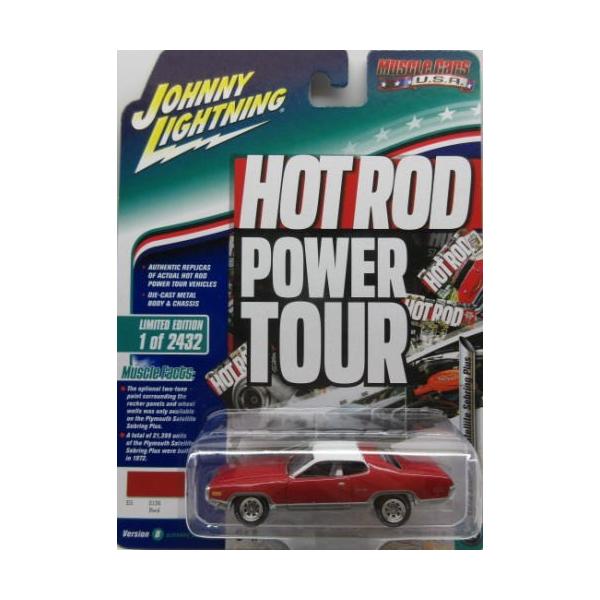 1/64 ジョニーライトニング JOHNNY LIGHTNING MUSCLE CARS USA 2018 1972 Plymouth Satelite Sebring Plus プリマス サテライト ミニカー アメ車 マッスルカー 在庫は...
