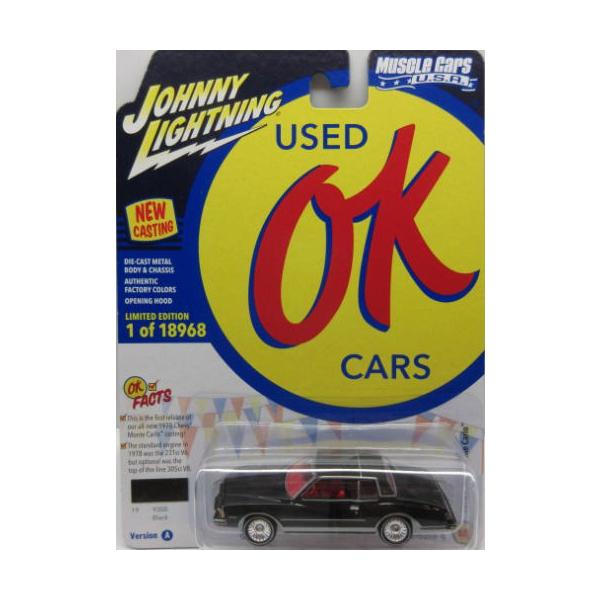 1/64scale ジョニーライトニング JOHNNYLIGHTNING Muscle Cars USA 1978 Chevy Monte Carlo シボレー モンテカルロ ミニカー アメ車 マッスルカー 在庫は実店舗と共有しておりますの...