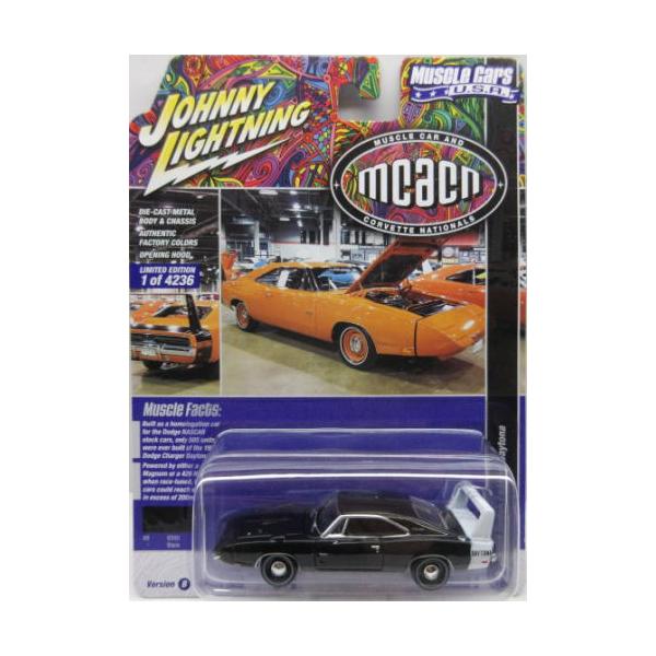 1/64scale ジョニーライトニング JOHNNYLIGHTNING Muscle Cars USA 1969 Dodge Charger Daytona ダッジ チャージャー デイトナ ミニカー アメ車 マッスルカー 在庫は実店舗と共...