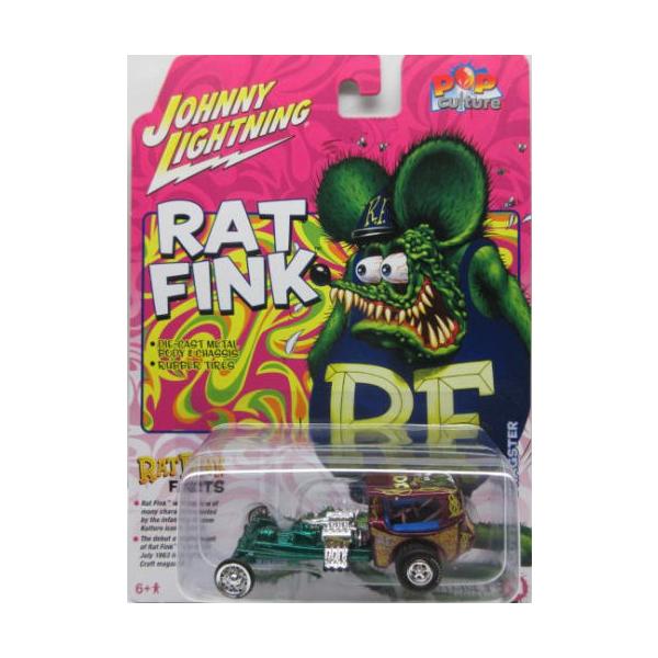1/64scale ジョニーライトニング JOHNNY LIGHTNING Pop culture Rat Fink Custom Dragster ミニカー アメ車 在庫は実店舗と共有しておりますのでご注文いただいた時に品切れの場合がござ...