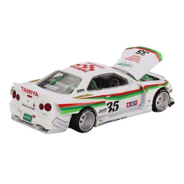 1/64scale MINI GT × Kaido House Nissan Skyline GT-R (R34) Tamiya ×Kaido House The Grasshopper V1 クローズボックス入 日産 スカイライン ミニカ...