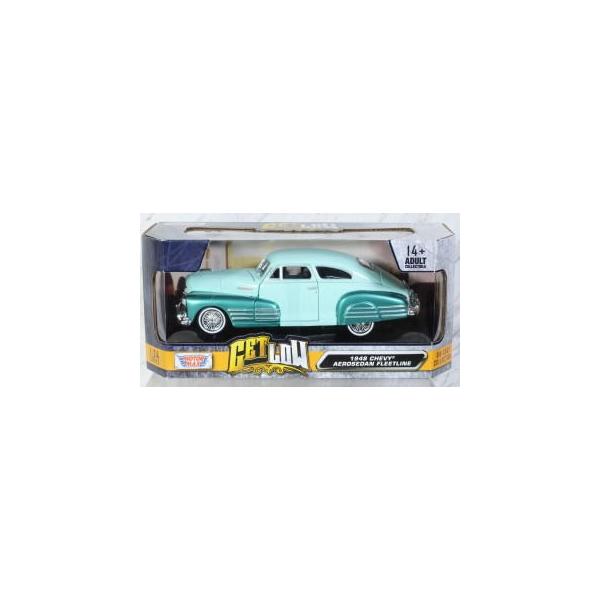 1/24scale モーターマックス Motor Max 1948 Chevy Aerosedan Fleetline シボレー エアロセダン フリートライン ミニカー ご注文いただいた時に品切れの場合がございます。万一、品切れの際はご容赦...