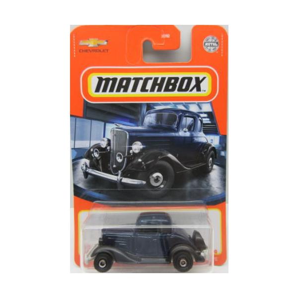1/64  MATCHBOX マッチボックス 1934 Chevy Master Coupe シボレー マスター クーペ ミニカー アメ車 在庫は実店舗と共有しておりますので ご注文いただいた時に品切れの場合がございます。万一、品切れの際は...