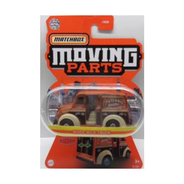 1/64  MATCHBOX マッチボックス Moving Parte Divco Milk Truck ミニカー 在庫は実店舗と共有しておりますので ご注文いただいた時に品切れの場合がございます。万一、品切れの際はご容赦ください。