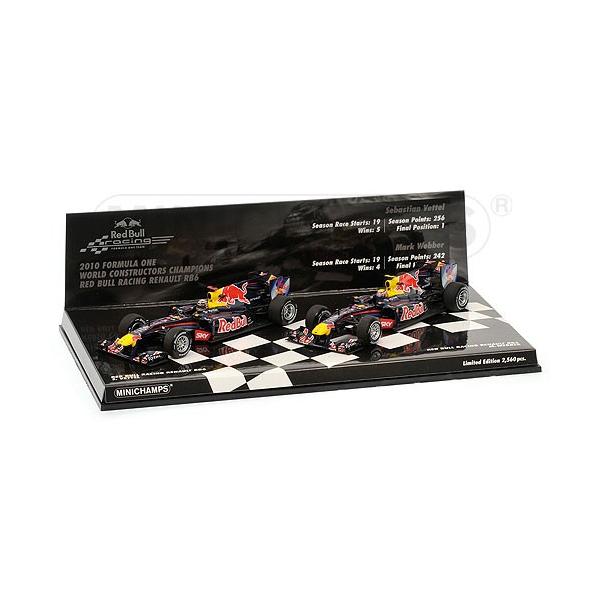 1/43scale ミニチャンプス MINICHAMPS 2010 FOMULA ONE WORLD CONSTRUCTORS CHAMPION RED BULL RACING RENAULT RB6-2010 フォーミュラ レッドブル レ...