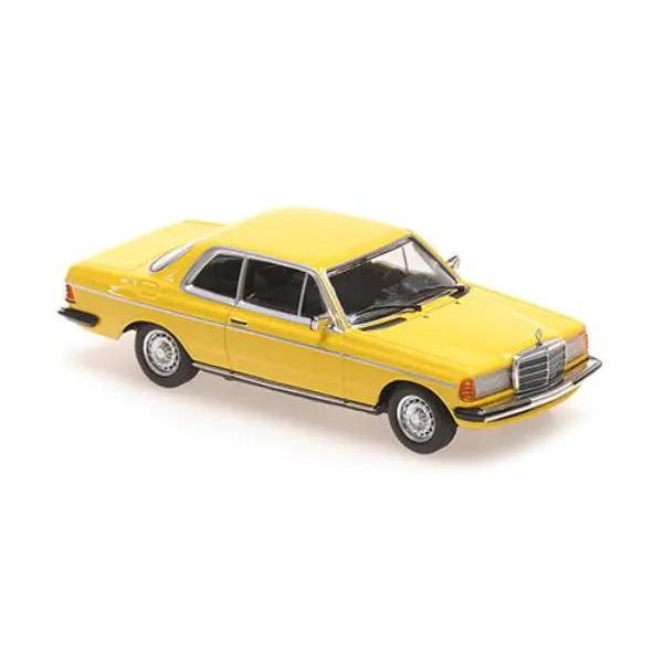 1/43scale MAXICHAMPS Mercedes-Benz W123 Coupe 1976 Yellow メルセデスベンツ Pauls Model Art 在庫は実店舗と共有しておりますのでご注文いただいた時に品切れの場合がござい...