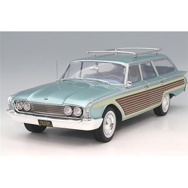 1/18scale Model Car Group モデルカーグループ Ford Country Squire Light Blue Met フォード カントリー ウッディワゴン ミニカー  在庫は実店舗と共有しておりますので ご注文いただ...