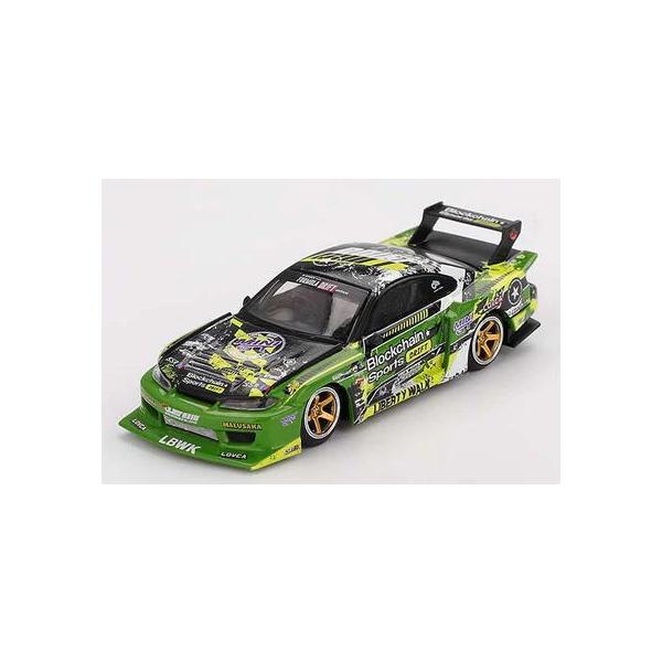 1/64scale MINI GT LB-Super Silhouette Nissan S15 Silvia #555 V2 2024 Formula Drift Japan RHD 日産 シルビア ミニカー 在庫は実店舗と共有しておりま...