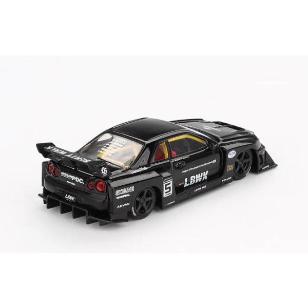 1/64scale MINI GT Nissan LB-ER34 Super Silhouette Skyline Black RHD 日産 スーパーシルエット スカイライン ミニカー 在庫は実店舗と共有しておりますので ご注文いただいた時...