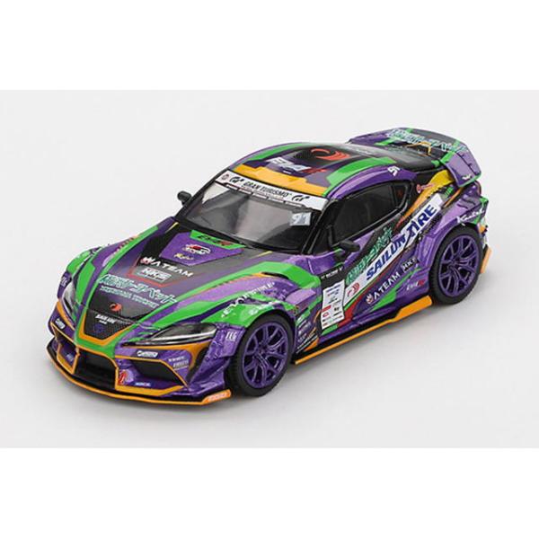 1/64scale MINI GT Toyota GR Supra KUHL 2021 D1GP Evangelion Racing ブリスター入 ミニカー トヨタ スープラ ミニカー 在庫は実店舗と共有しておりますので ご注文いただいた時...