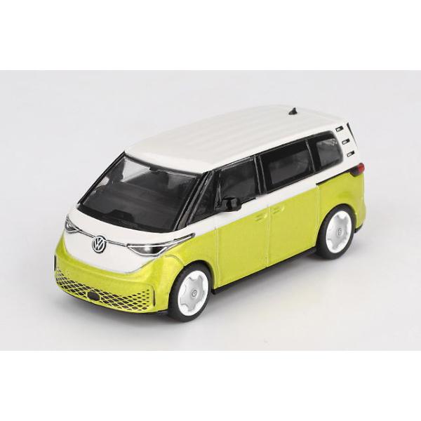 1/64scale MINI GT Volkswagen ID. Buzz Candy White/ Pomelo Yellow LHD フォルクスワーゲン VW ミニカー 在庫は実店舗と共有しておりますので ご注文いただいた時に品切れの場...