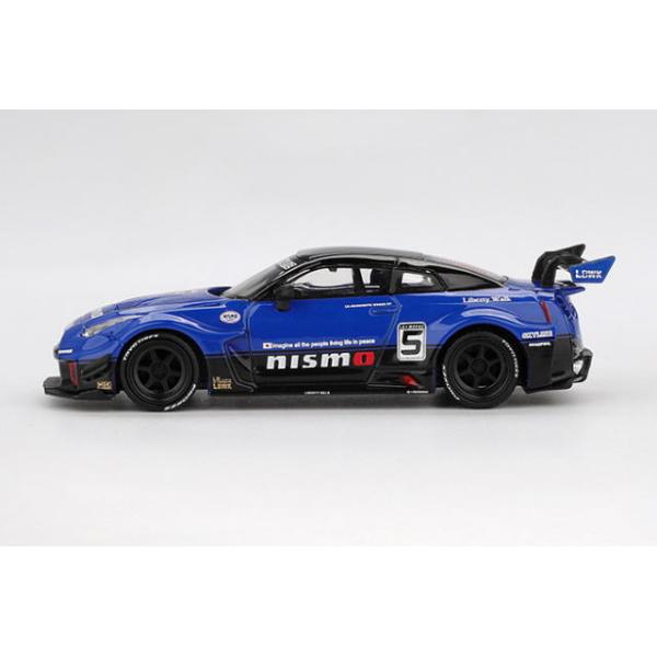1/64scale MINI GT Nissan LB-Sihouette WORKS GT 35GT-RR Ver.2 Blue  ブリスター入 ミニカー 日産 シルエット LB Works 在庫は実店舗と共有しておりますので ご注文いた...