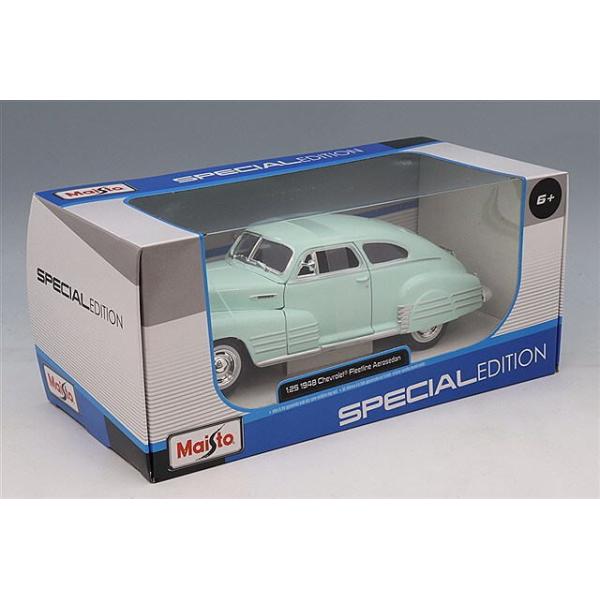 1/25 マイスト Maisto 1948 Chevrolet Fleetline Aerosedan ライトグリーン シボレー フリートライン ミニカー 在庫は実店舗と共有しておりますのでご注文いただいた時に品切れの場合がございます。万一...