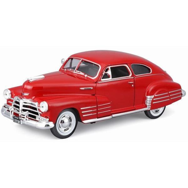 1/25 マイスト Maisto 1948 Chevrolet Fleetline Aerosedan レッド シボレー フリートライン ミニカー 在庫は実店舗と共有しておりますのでご注文いただいた時に品切れの場合がございます。万一、品切れ...