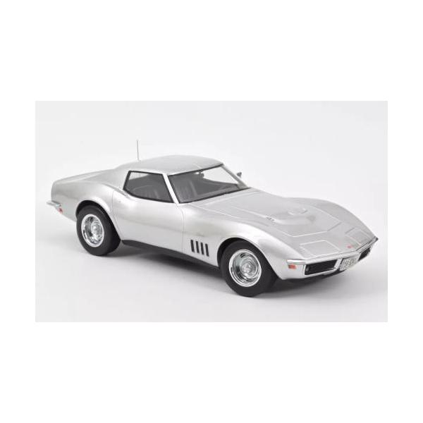 1/18scale ノレブ NOREV  Chevrolet Corvette 1969 Silver Metallic シボレー コルベット アメ車 ミニカー 在庫は実店舗と共有しておりますので ご注文いただいた時に品切れの場合がございま...