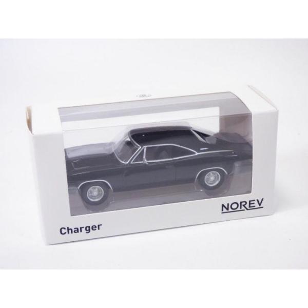 1/43scale ノレブ NOREV Dodge Charger 1968 ブラック ダッジ チャージャー アメ車 ミニカー 在庫は実店舗と共有しておりますので ご注文いただいた時に品切れの場合がございます。万一、品切れの際はご容赦ください。
