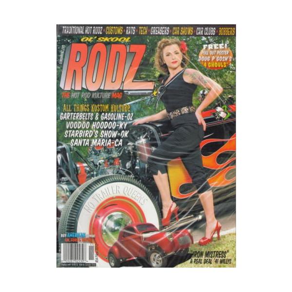 OL'SKOOL RODZ 2012/NOV #54 The Hot Rod Kulture Magazine 洋書 在庫は実店舗と共有しておりますので ご注文いただいた時に品切れの場合がございます。万一、品切れの際はご容赦ください。