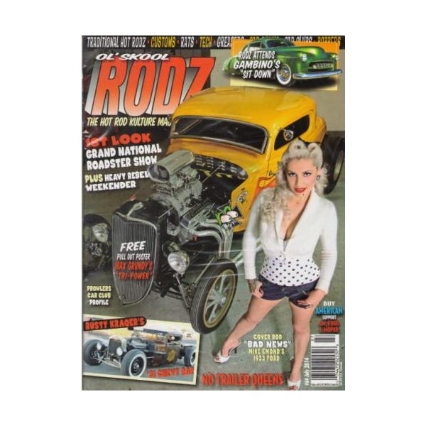 OL'SKOOL RODZ 2014/JULY #64 The Hot Rod Kulture Magazine 洋書 在庫は実店舗と共有しておりますので ご注文いただいた時に品切れの場合がございます。万一、品切れの際はご容赦ください。