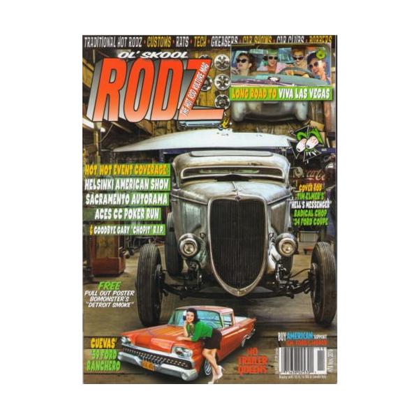 OL'SKOOL RODZ 2016/11月号 #78 The Hot Rod Kulture Magazine 洋書 US 在庫は実店舗と共有しておりますので ご注文いただいた時に品切れの場合がございます。万一、品切れの際はご容赦ください。