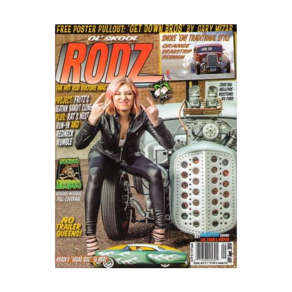 OL'SKOOL RODZ 2018/9月号 #89 The Hot Rod Kulture Magazine 洋書 US 在庫は実店舗と共有しておりますので ご注文いただいた時に品切れの場合がございます。万一、品切れの際はご容赦ください。