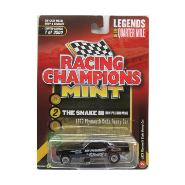 1/64scale レーシングチャンピオン RACING CHAMPION MINT 1973 Plymouth Cuda Funny Car ARMY Don Prudhomme プリマス クーダ ファニーカー ミニカー アメ車 在庫は実...
