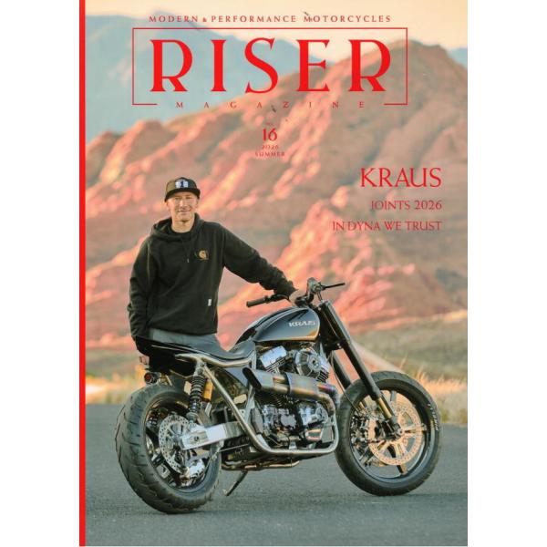 RISER Magazine Vol.16 2026 Summer ライザーマガジン 夏号 アメリカン・モーターサイクルカルチャーを中心とした新感覚のバイク雑誌 在庫は実店舗と共有しておりますので ご注文いただいた時に品切れの場合がございま...