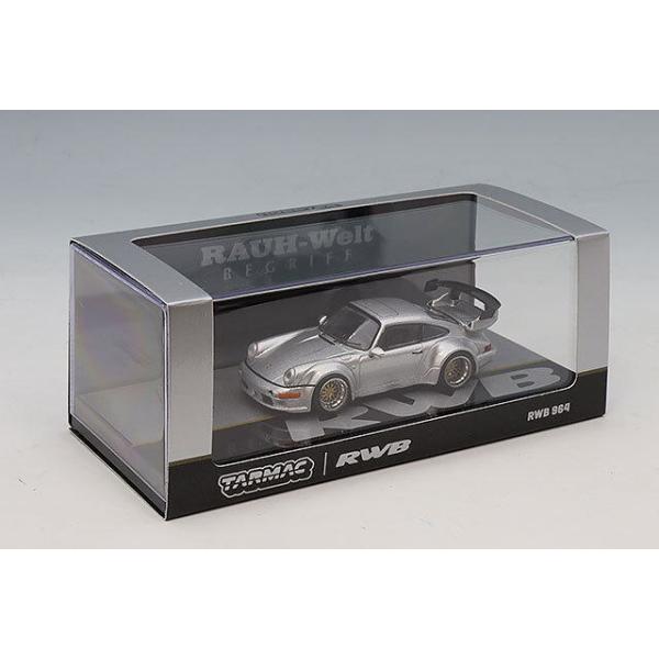 1/64scale TARMAC WORKS ターマックワークス RWB 964 Silver ミニカー 在庫は実店舗と共有しておりますので ご注文いただいた時に品切れの場合がございます。万一、品切れの際はご容赦ください。