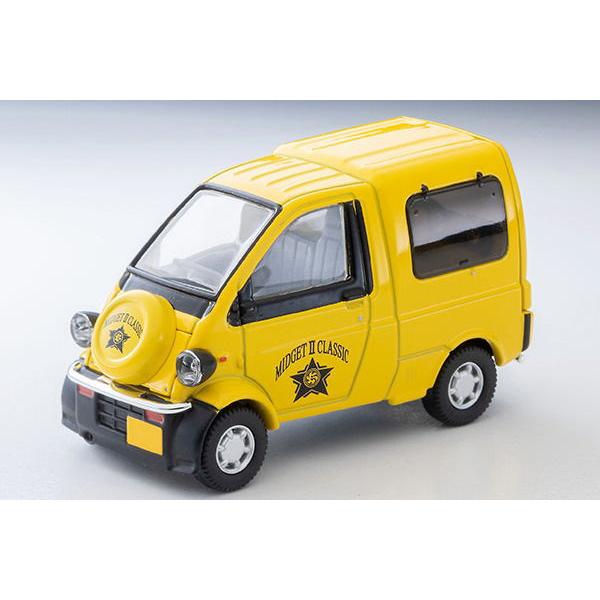 1/64scale トミカ リミテッド ヴィンテージ ネオ Tomica Limited Vintage Neo ダイハツ ミゼットII カーゴ R Type オプション装着車 (97年式) 黄 Daihatsu Midget Cargo ...