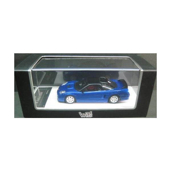 1/43scale マイルストーン WIT'S HONDA NSX Type R with Rear hatch garnish Long Beach Blue Pearl ホンダ リアハッチガーニッシュ ミニカー 在庫は実店舗と共有してお...