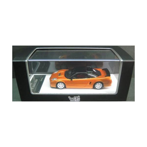 1/43scale マイルストーン WIT'S HONDA NSX Type R with Rear hatch garnish New Imola Orange Pearl ホンダ リアハッチガーニッシュ ミニカー 在庫は実店舗と共有して...