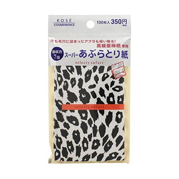 「商品情報」パワフルに皮脂吸収あぶらとり紙「主な仕様」