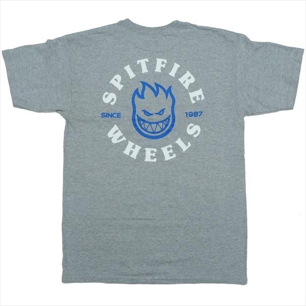 SpitfireのT-シャツです。バック、フロントプリント有り。Sサイズ 着丈:69.0cm x 身幅:44.5cm Mサイズ 着丈:74.0cm x 身幅:50.5cm Lサイズ 着丈:77.0cm x 身幅:54.0cm XLサイズ 着...