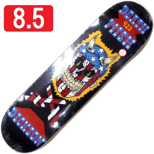 幅:21.7cm 長さ:80.6cm ノーズ:17.3cm テール:16.2cm ビス間:35.7cm コンケーブの深さ:9.5mmDeathwishのJon Dicksonモデル 8.5インチ。キックはノーズ、テールとも角度は抑えめですが...