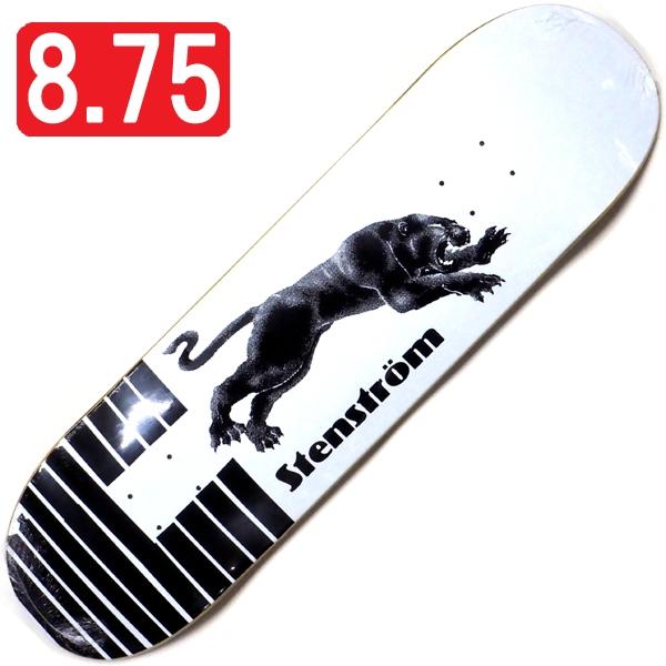 幅:22.3cm 長さ:82.2cm ノーズ:18.0cm テール:16.8cm ビス間:36.0cm コンケーブの深さ:10.5mmPolarのDavid Stenstromモデル 8.75インチ。キックはノーズ、テールとも角度は抑えめで...