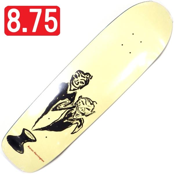 幅:22.2cm 長さ:79.8cm ノーズ:15.8cm テール:16.6cm ビス間:36.0cm コンケーブの深さ:10.5mmPolarのAaron Herringtonモデル、オールドシェイプの8.75インチ。キックはノーズ、テー...