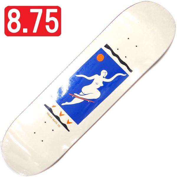 幅:22.3cm 長さ:82.3cm ノーズ:18.0cm テール:16.9cm ビス間:36.0cm コンケーブの深さ:10.0mmPolarのTeamモデル、8.75インチ。キックはノーズ、テールとも角度は抑えめですが立ち上がりが早く強...