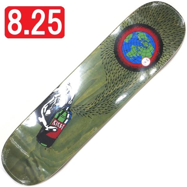 幅:21.0cm 長さ:81.3cm ノーズ:17.2cm テール:16.8cm ビス間:35.9cm コンケーブの深さ:11.0mmDeathwishのTaylor Kirbyモデル 8.25インチ。キックはノーズ、テールとも角度は抑えめ...