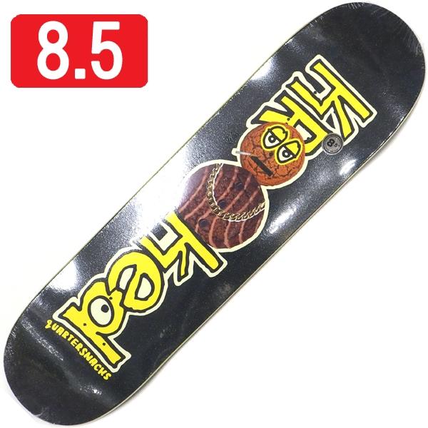 幅:21.4cm 長さ:80.9cm ノーズ:17.5cm テール:16.5cm ビス間:35.5cm コンケーブの深さ:11.0mmKrookedとQuarter Snacksのコラボモデル 8.5インチ。キックはノーズ、テールとも角度は...
