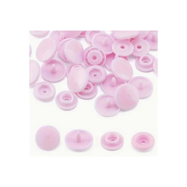 穴をあけてかしめるタイプのスナップボタンです直径:約10mm