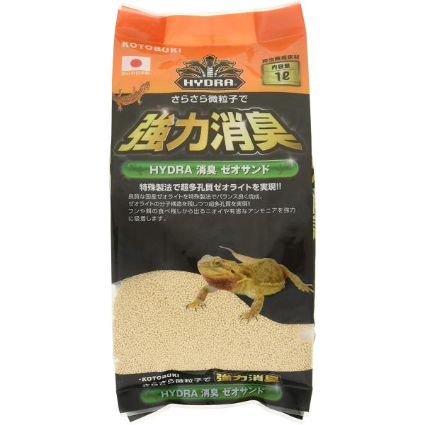 ヒュドラシリーズから強力に消臭できる底砂が登場! ・良質な国産ゼオライトを特殊製法でバランス良く焼成。・ゼオライトの分子構造を残しつつ超多孔質を実現! ! ・フンや餌の食べ残しから出るニオイや有害なアンモニアを強力に吸着します。・ヒュドラ消...
