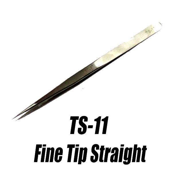 素材：ステンレス長さ：140mm数量：１本ファインチップのストレートのピンセットです。微細な塗装の色ムラは仕様となりますのでご了承くださいませ。製造時期によりパッケージデザインは異なる場合がございます。