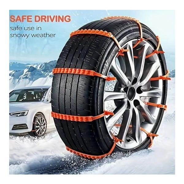このタイヤチェーンは、さまざまなタイプの車、トラック、SUVに適しています。高品質の素材で作られたこれらのチェーンは再利用可能で、厳しい冬の条件に耐えることができるため、冬の運転ニーズに応える費用対効果の高いソリューションになります。これら...